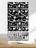 Постер на стену Fortnite black pattern