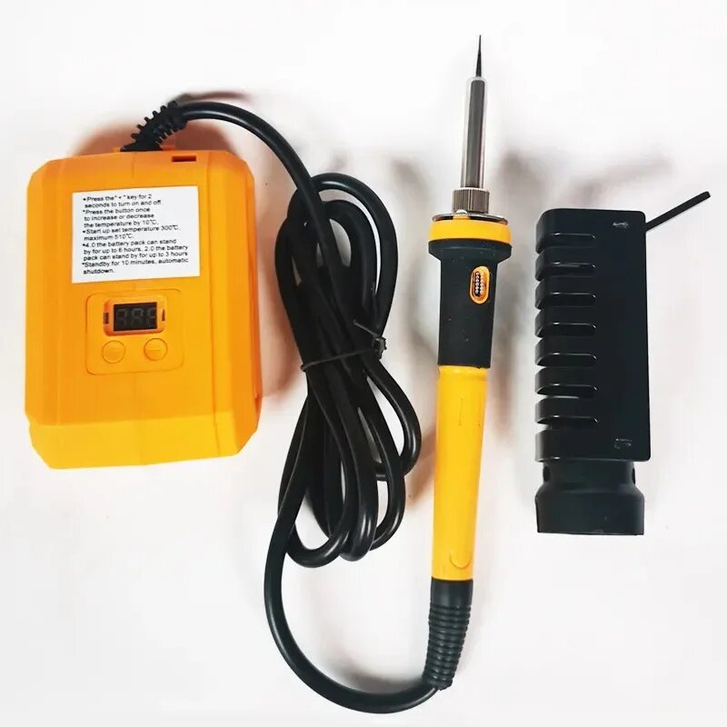 Беспроводной электрический паяльник XMSJ для аккумуляторов Makita/Dewalt 18/20В For DeWalt