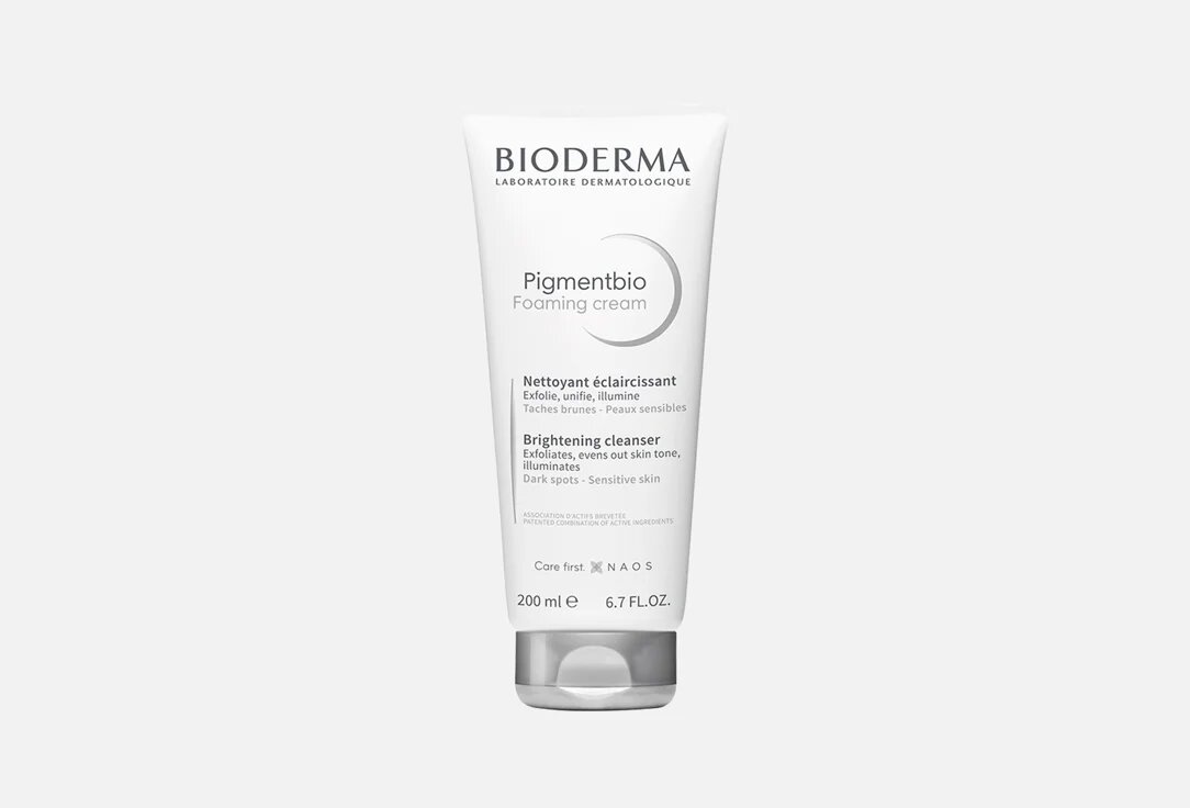 Bioderma PIGMENTBIO Осветляющий крем для умывания 200мл