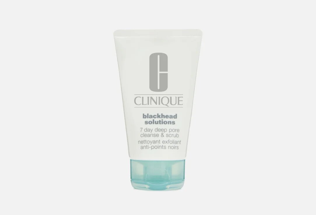 Clinique Blackhead Solutions 7 Day Deep Pore Cleanse & Scrub Скраб для глубокого очищения пор 125мл