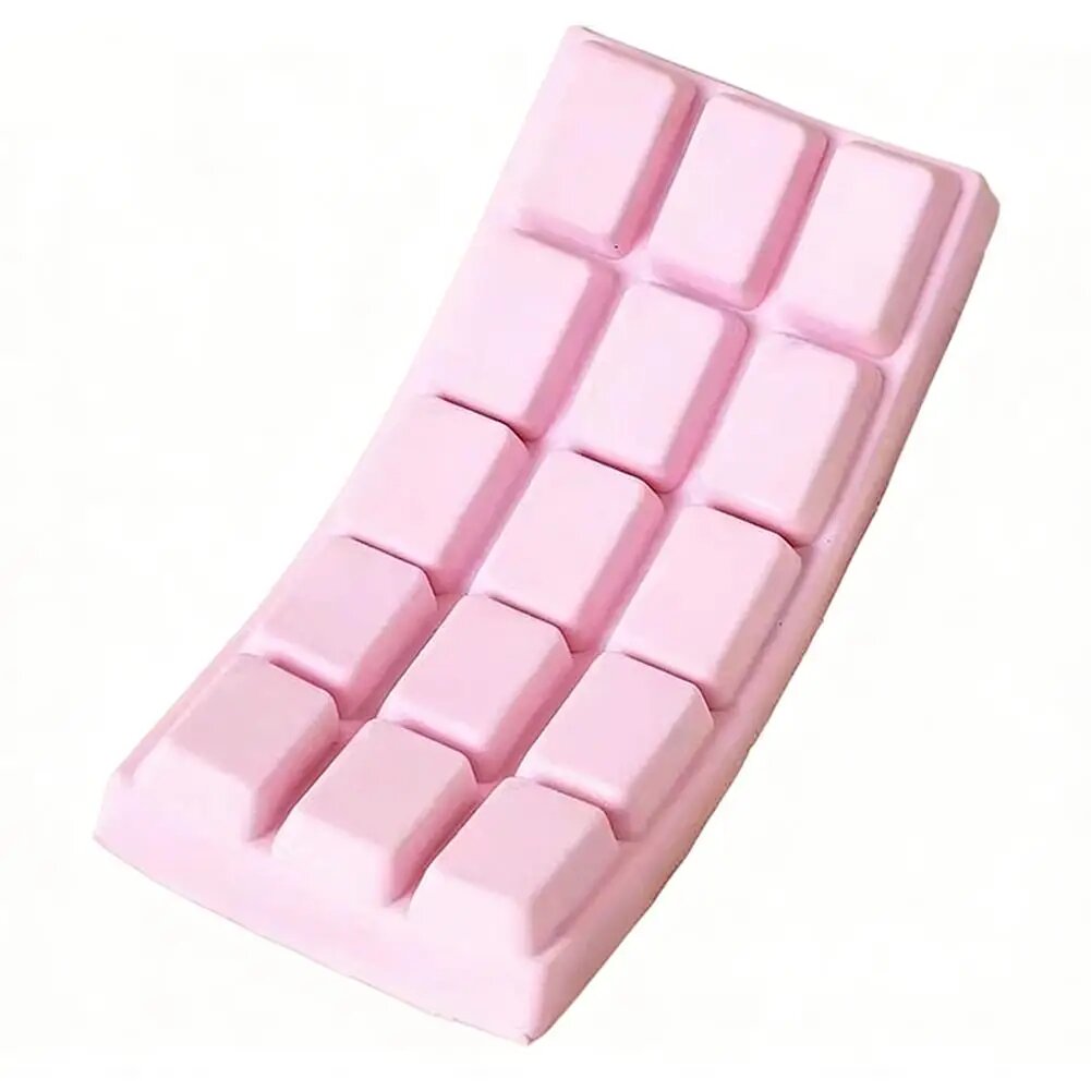 Сжимаемая игрушка антистресс шоколадка мягкая Розовый, Pink