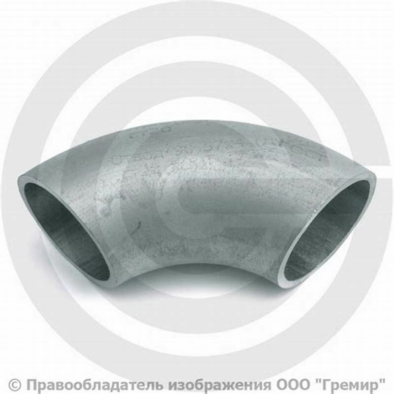 Отвод 90°, Ду 108 × 3,5–4, оцинкованный