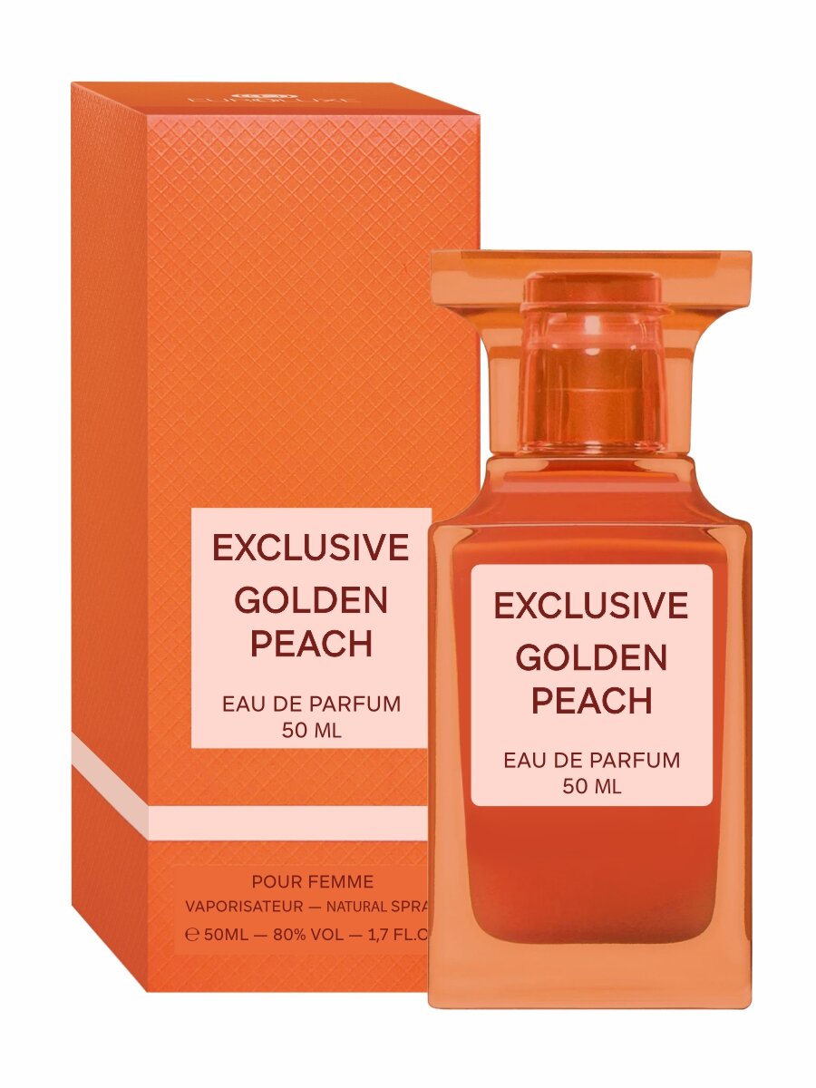 EUROLUXE/Парфюмерная вода Exclusive Golden Peach женская 50 мл