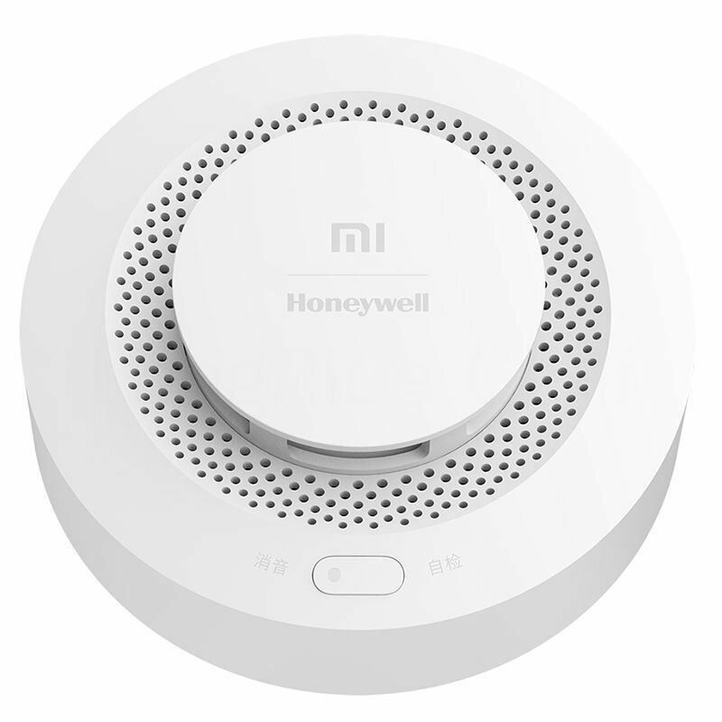 Xiaomi Smoke Guard, пожарная дымовая сигнализация, дистанционное напоминание, дистанционный глушитель/интеллектуальная связь Сертификация CCC,1, белый