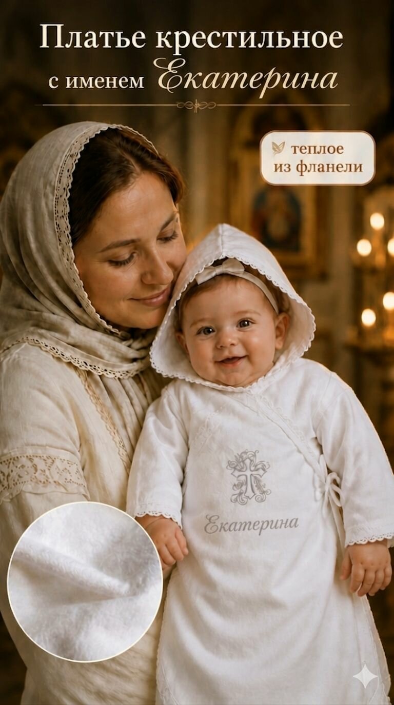 Платье крестильное