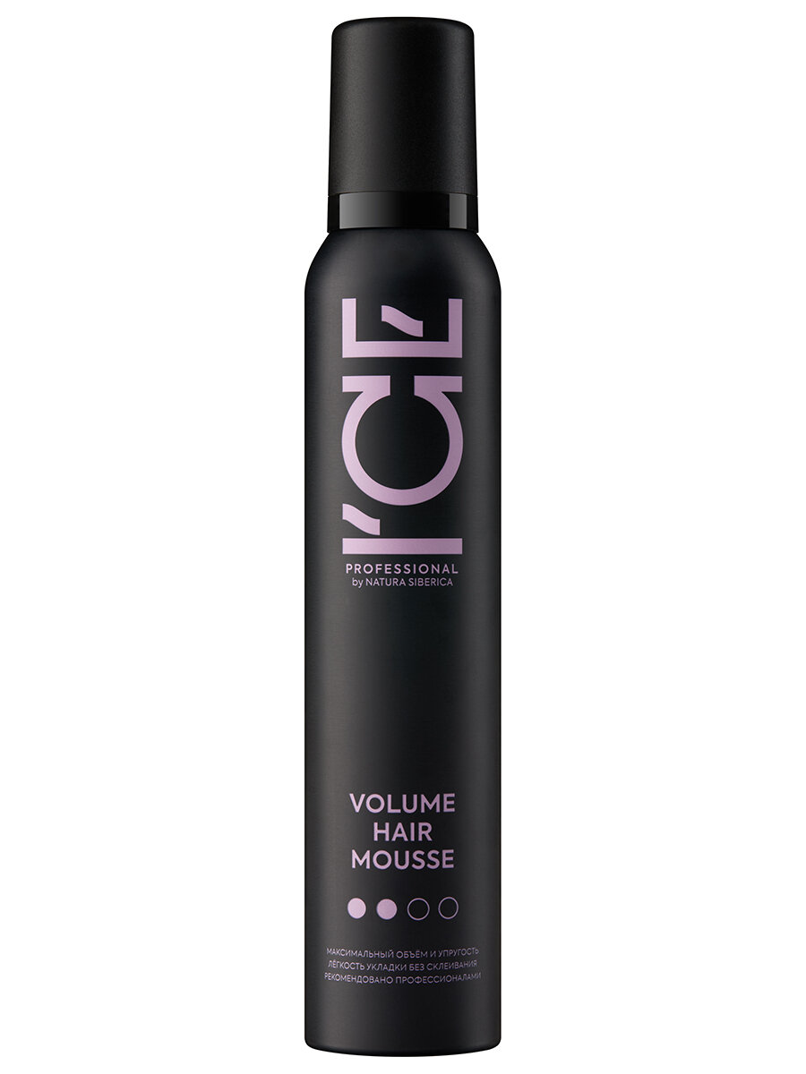 Natura Siberica ICE Professional Мусс для укладки волос профессиональный объем и фиксация 200 мл
