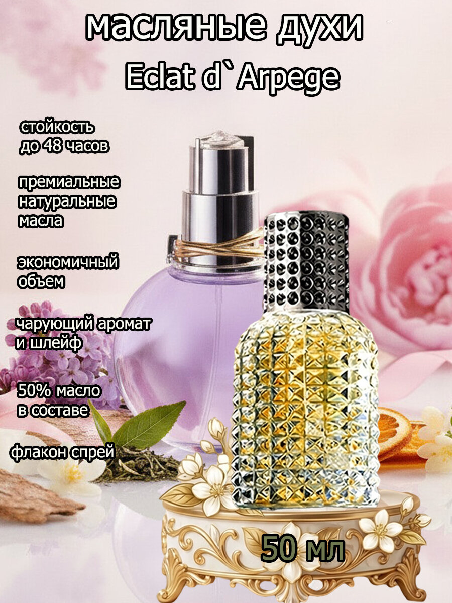 Духи Eclat d'Arpege, масляная основа, роликовый аппликатор, 50 мл