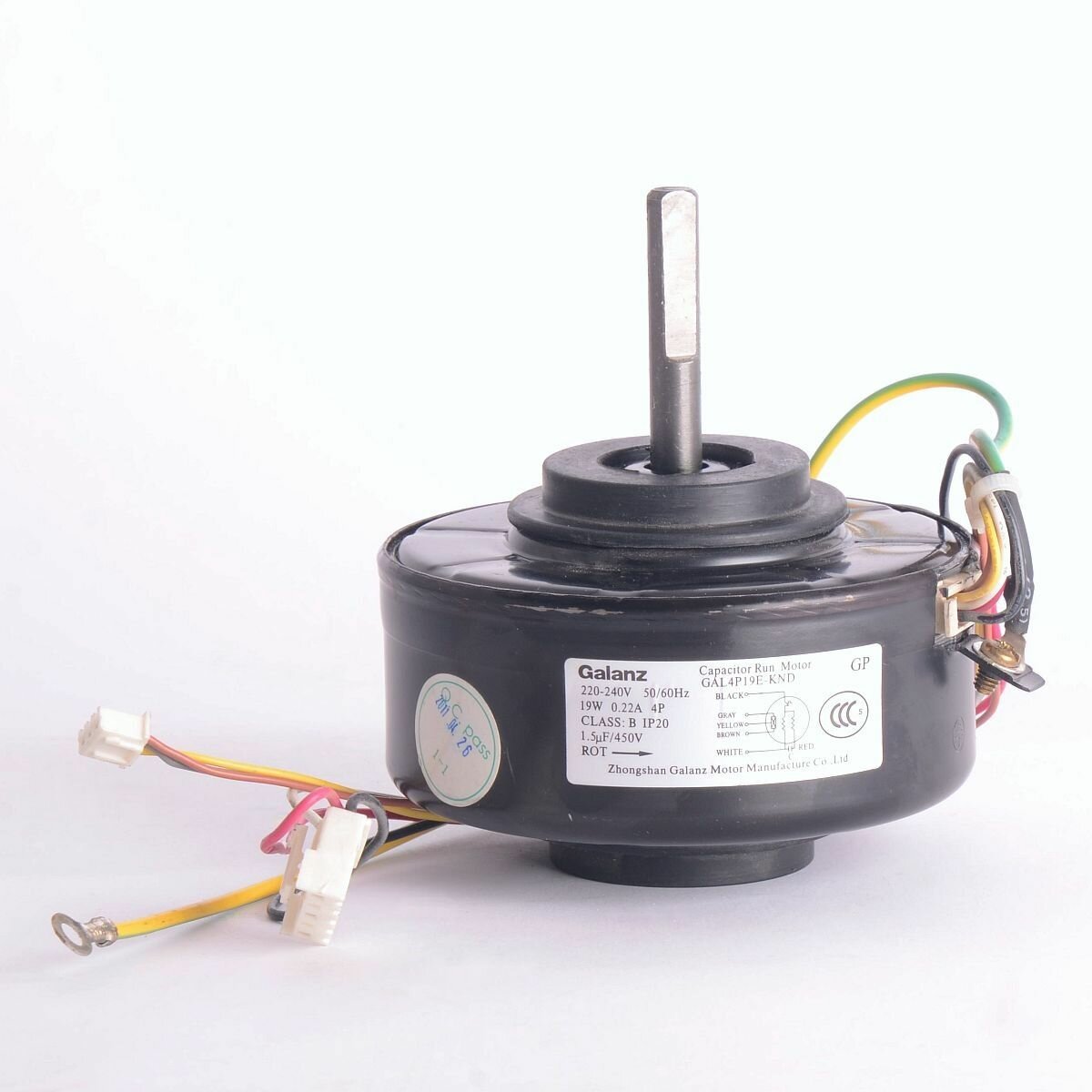 Электродвигатель внутреннего блока GAL4P19E-KND 19W (021907)Электродвигатель внутреннего блока GAL4P19E-KND 19W (021907)