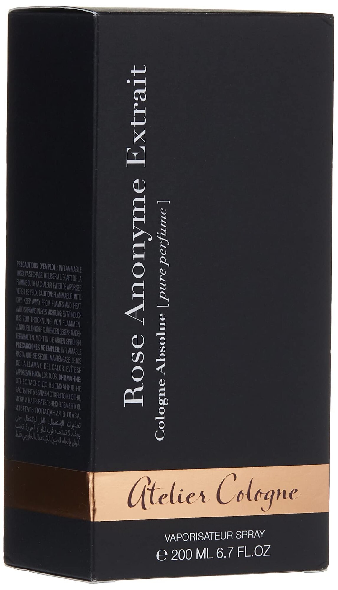 Atelier Cologne Rose Anonyme Extrait 200 мл духи для мужчин и женщин, восточные, цветочные