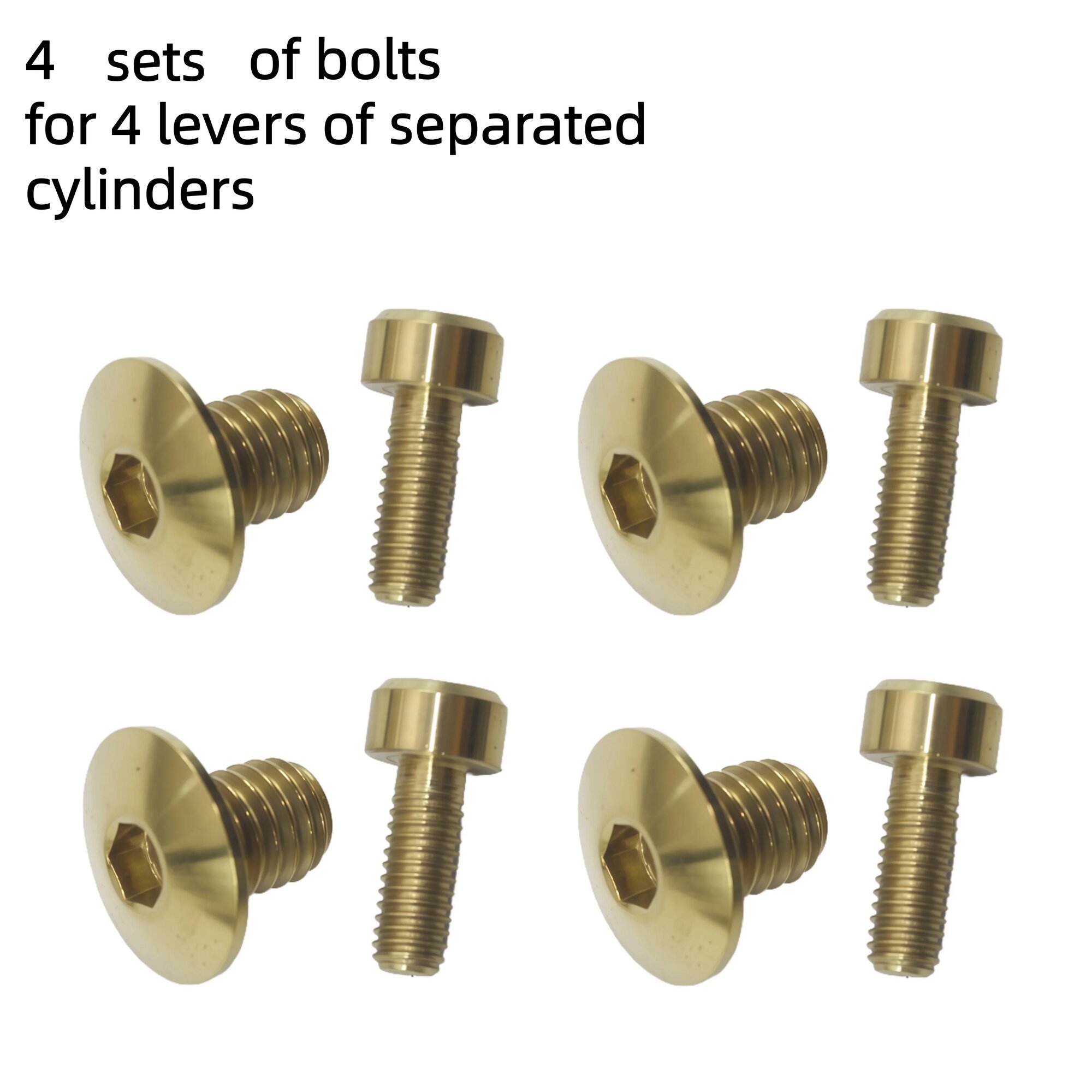 Титановый болт-винт для рычага Shimano, Color: option 15