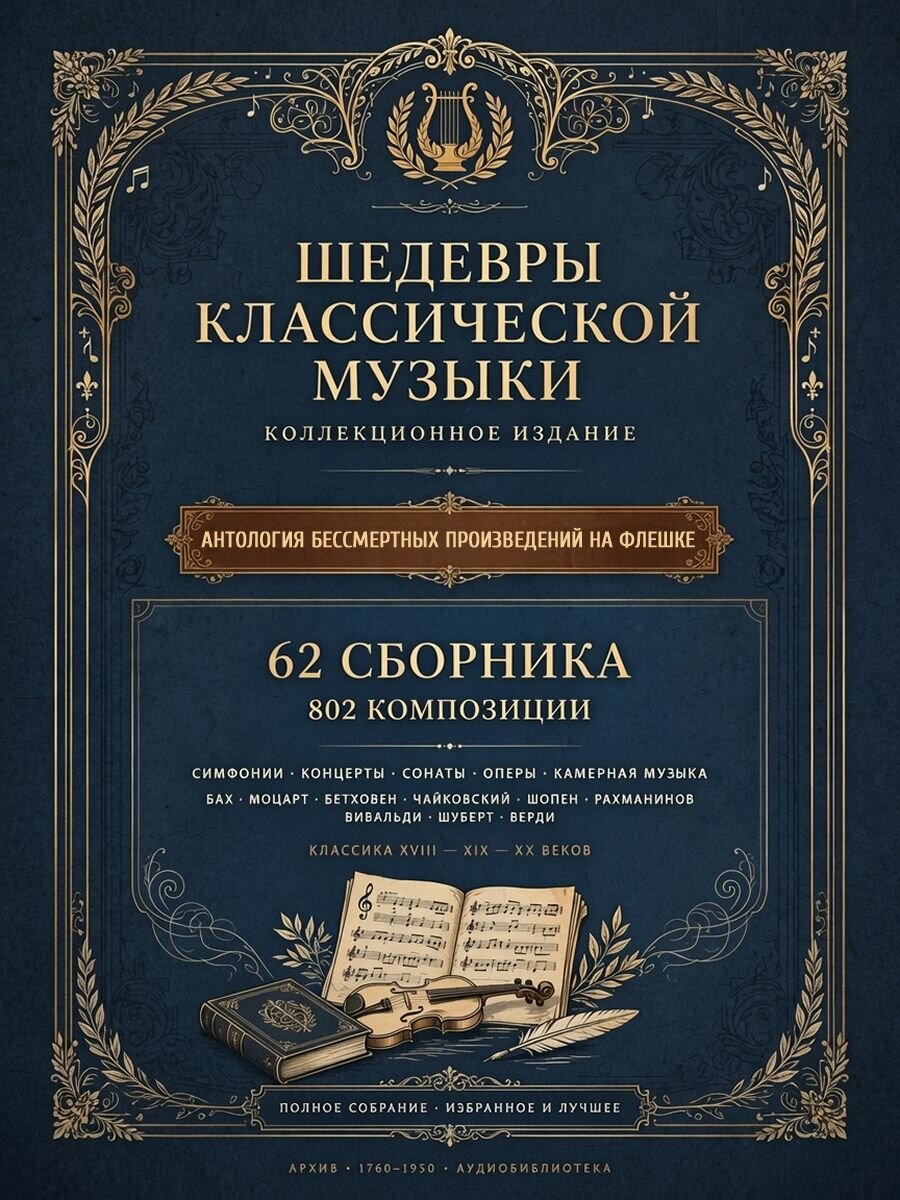 Шедевры Классической Музыки: коллекция сборников