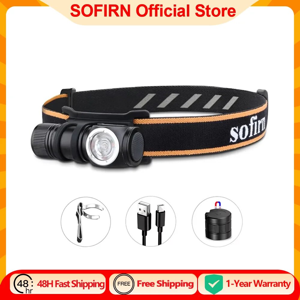 Sofirn HS10 налобный фонарь, 5000K