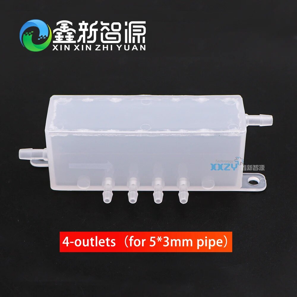 HONHAMN Отвод белых чернил для принтеров White 4-outlet 5x3mm