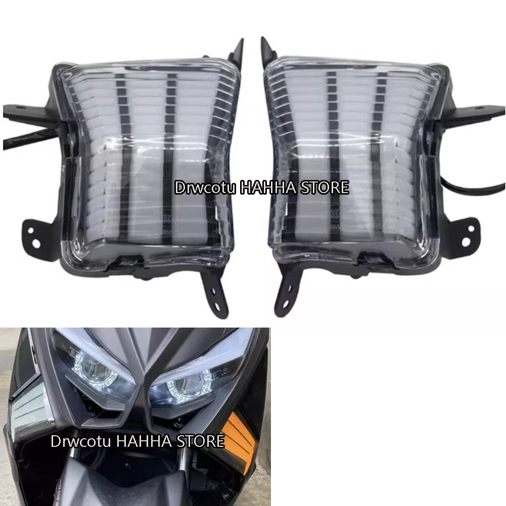 Для YAMAHA NMAX125 NMAX155 2016-2019 мотоцикла передний левый правый светодиодный указатель поворота лампа указатель поворота дворники