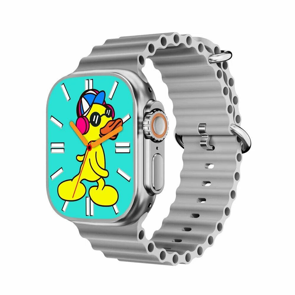 Смарт-часы ULTRA3 Bluetooth-звонки, спорт и фитнес, 46mm, silver