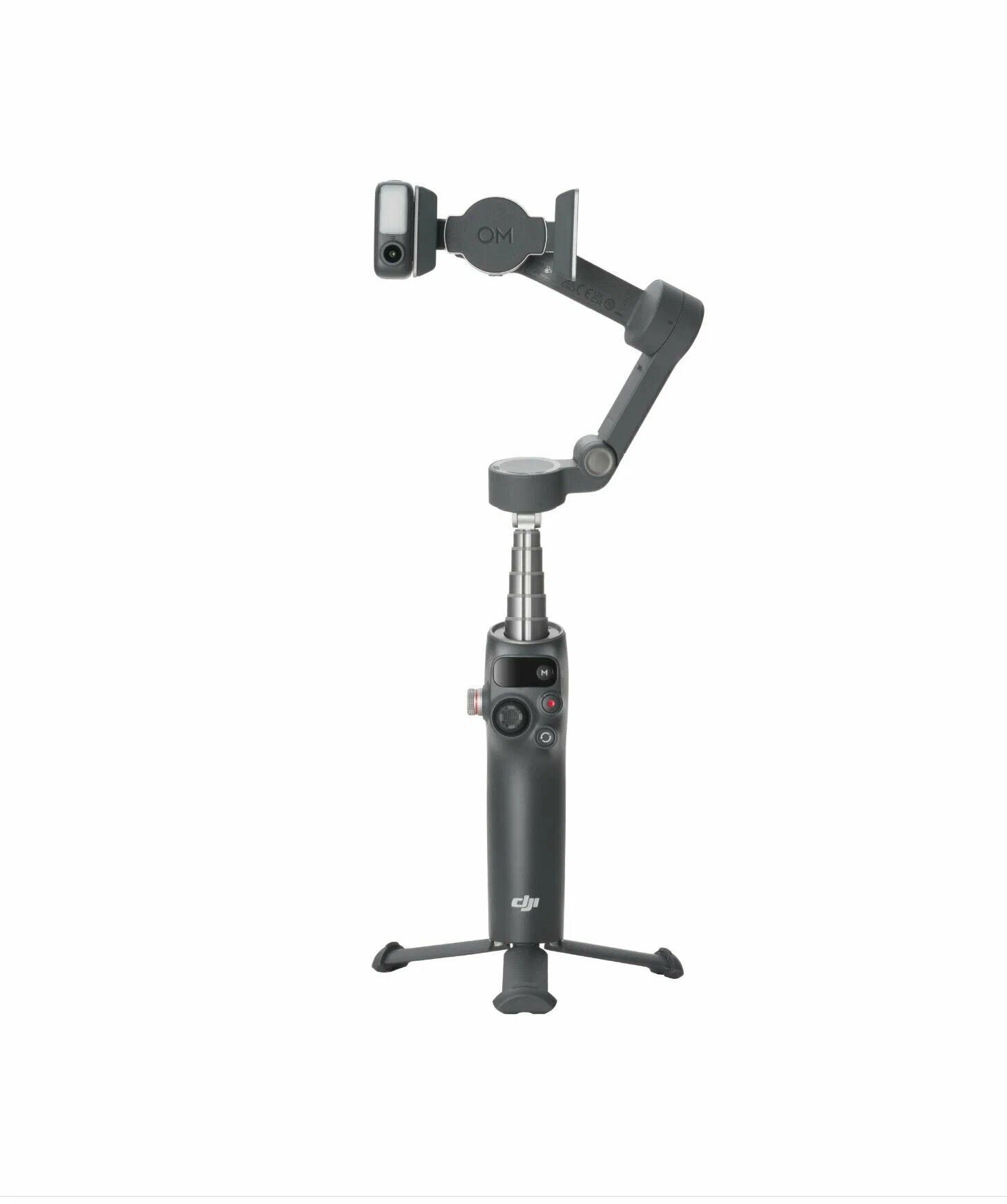 Стабилизатор DJI Osmo Mobile, 3-осевая стабилизация, магнитный зажим, съемный удлинитель — фото 1