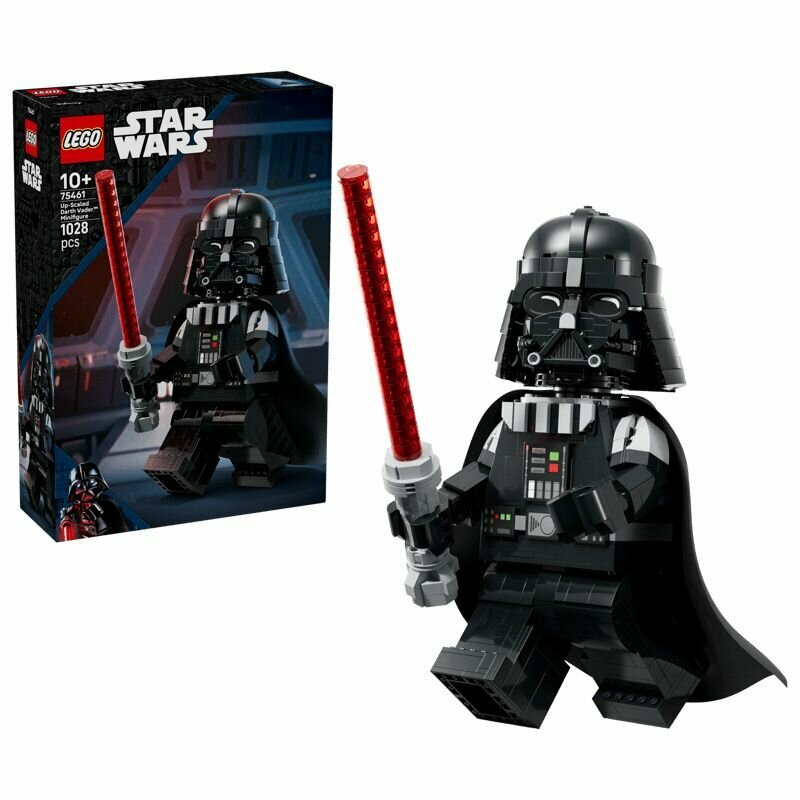 Конструктор LEGO Star Wars - увеличенная минифигурка Дарта Вейдера, 1028 эл. - Лего Звездные войны 75461