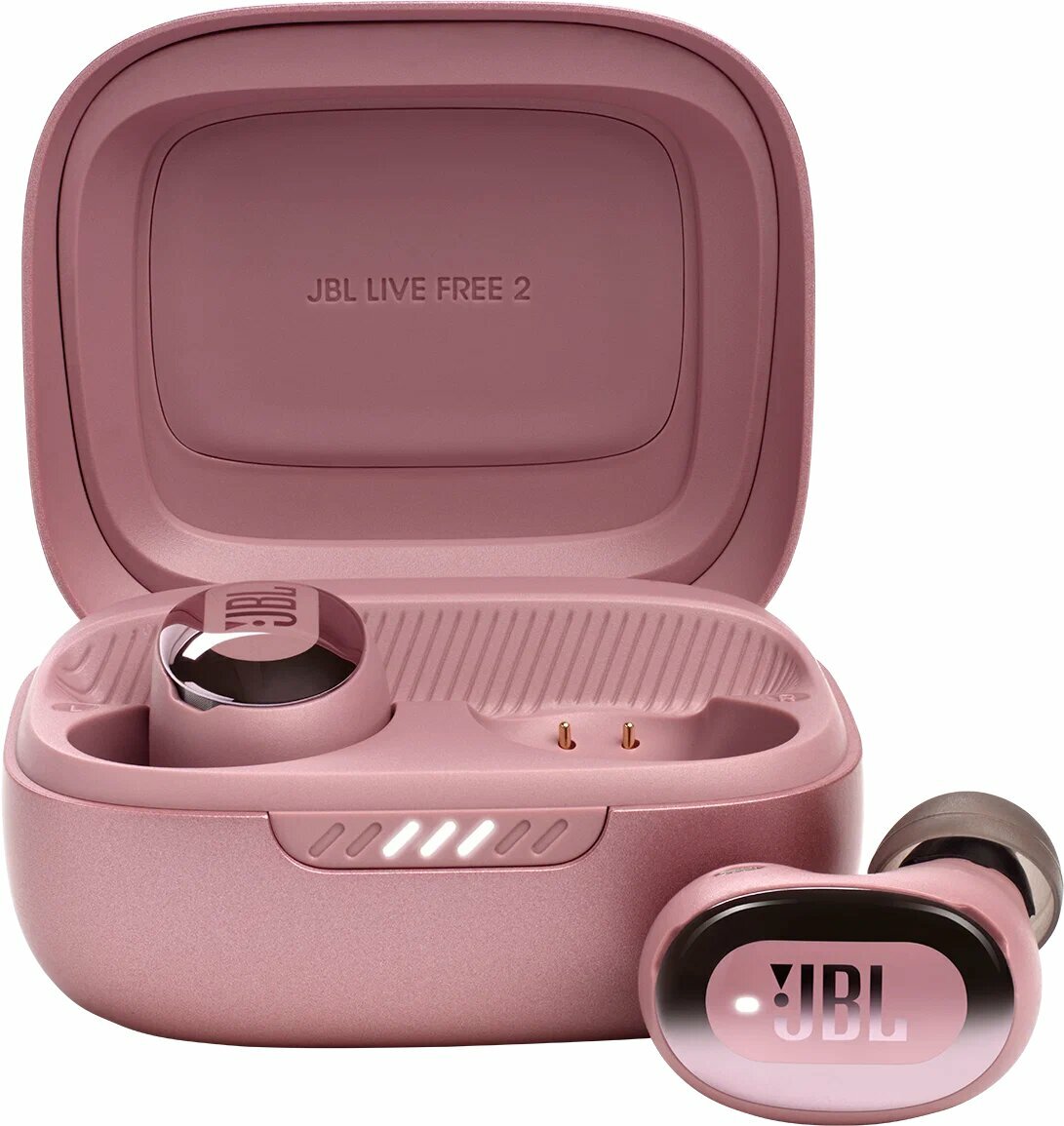 Беспроводные внутриканальные наушники с шумоподавлением JBL LIVE FREE 2 TWS ROSE