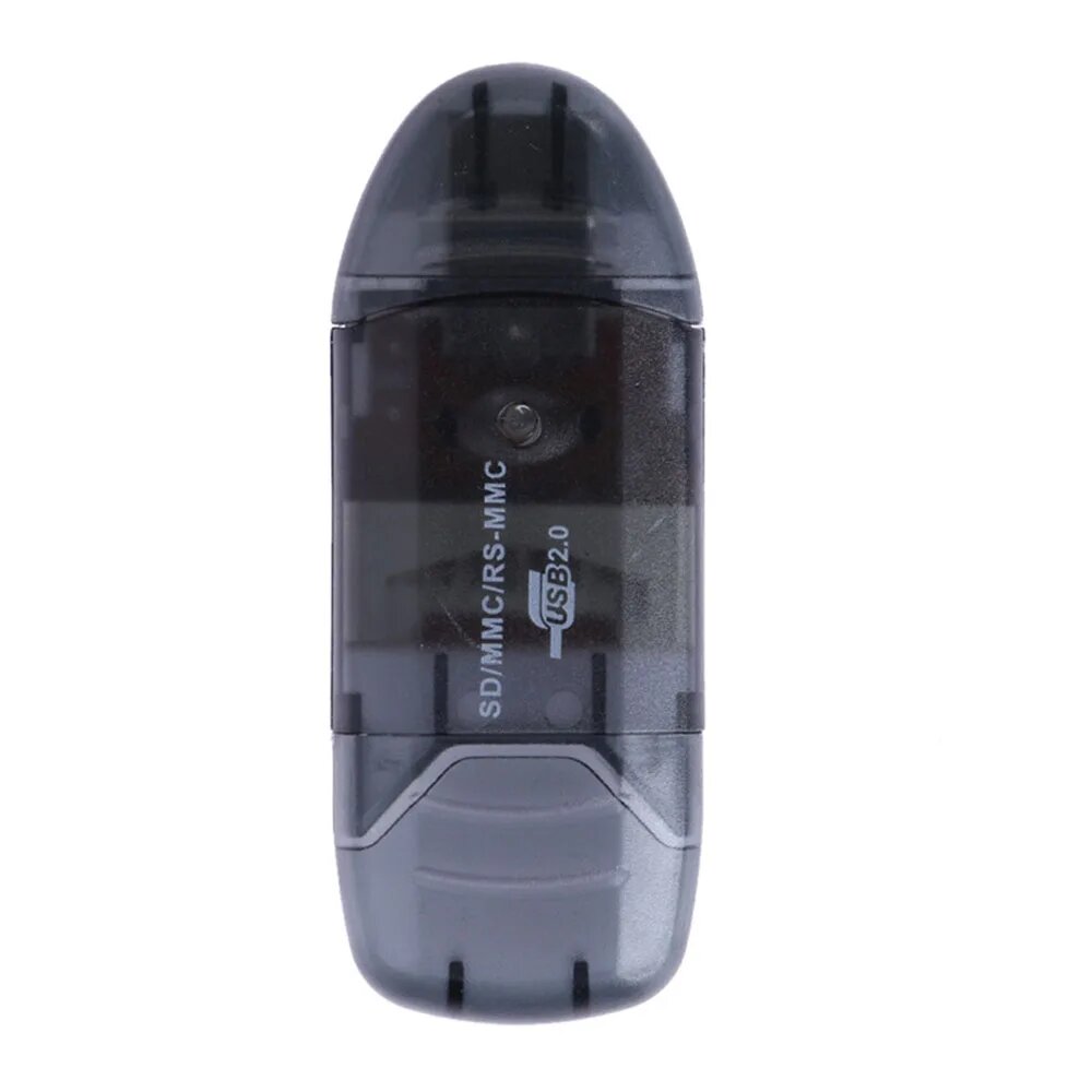 Мультикардридер USB 2.0 Для Карт SD, SDHC, MMC, Micro SD, TF — Адаптер Для Чтения И Записи Данных С Компьютеров