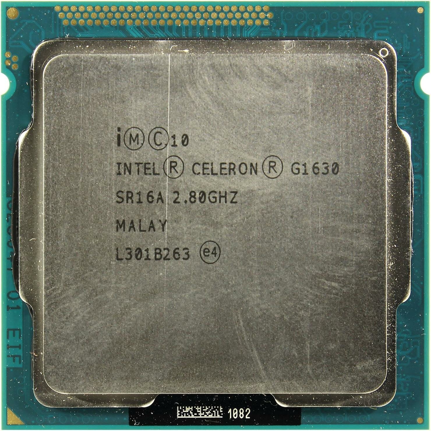 Intel Celeron G1630 2.8 GHz/2core/SVGA HD Graphics/0.5+2Mb/55W/5 GT/s LGA1155