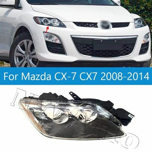 Фара галогеновая правая для Mazda CX-7 2008-2014г.