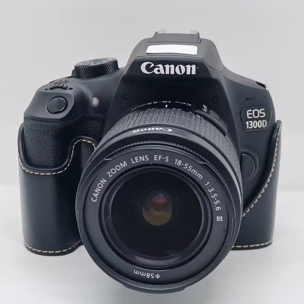 Полуфутляр для камеры из искусственной кожи для Canon 500D 550D 1000D 1100D 1200D 1300D 1500D