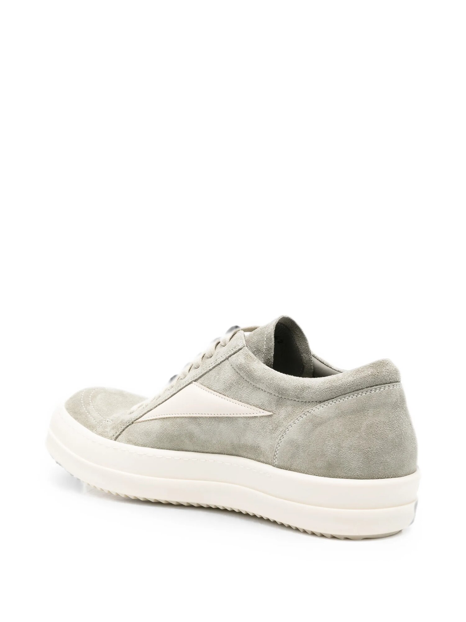 Кроссовки Rick Owens Suede panelled sneakers, размер 43 EU, серый — фото 1