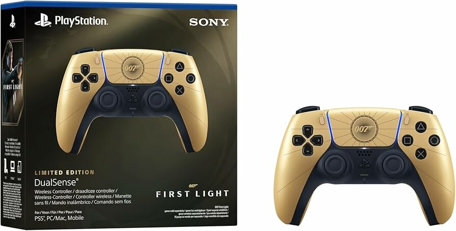 Геймпад беспроводной Sony DualSense 007 First Light Limited Edition