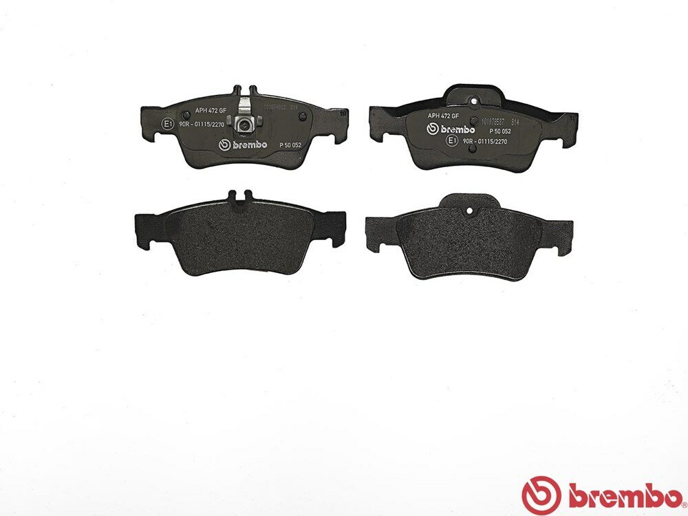 Колодки тормозные MB W203/W211/W212/W221/W220 02- задн.