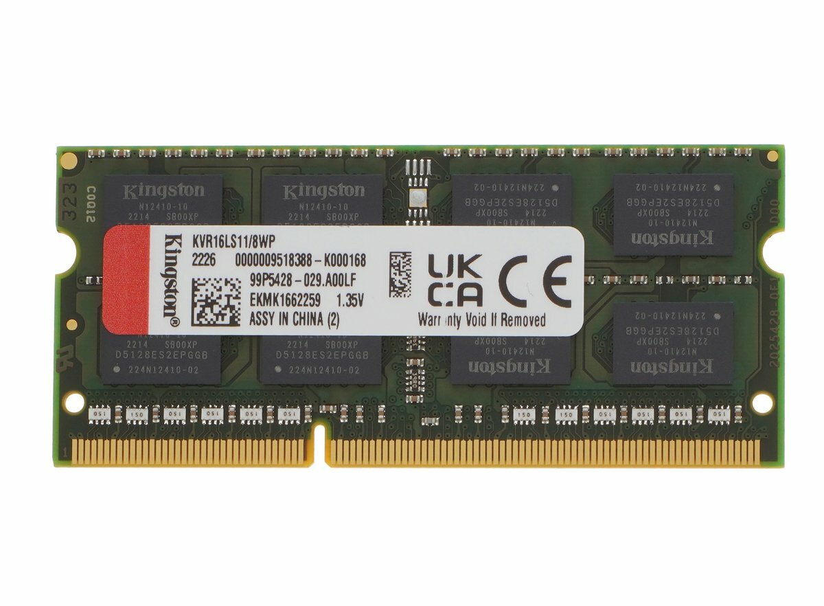 Оперативная память Kingston DDRIII 8Gb KVR16LS11/8WP