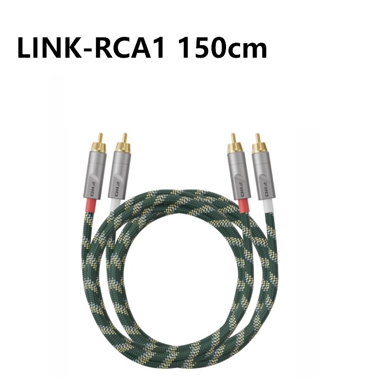 FiiO LINK-RCA1 150cm Коаксиальный кабель с двойной головкой лотоса, серия LINK, кабель для высококачественного аудио