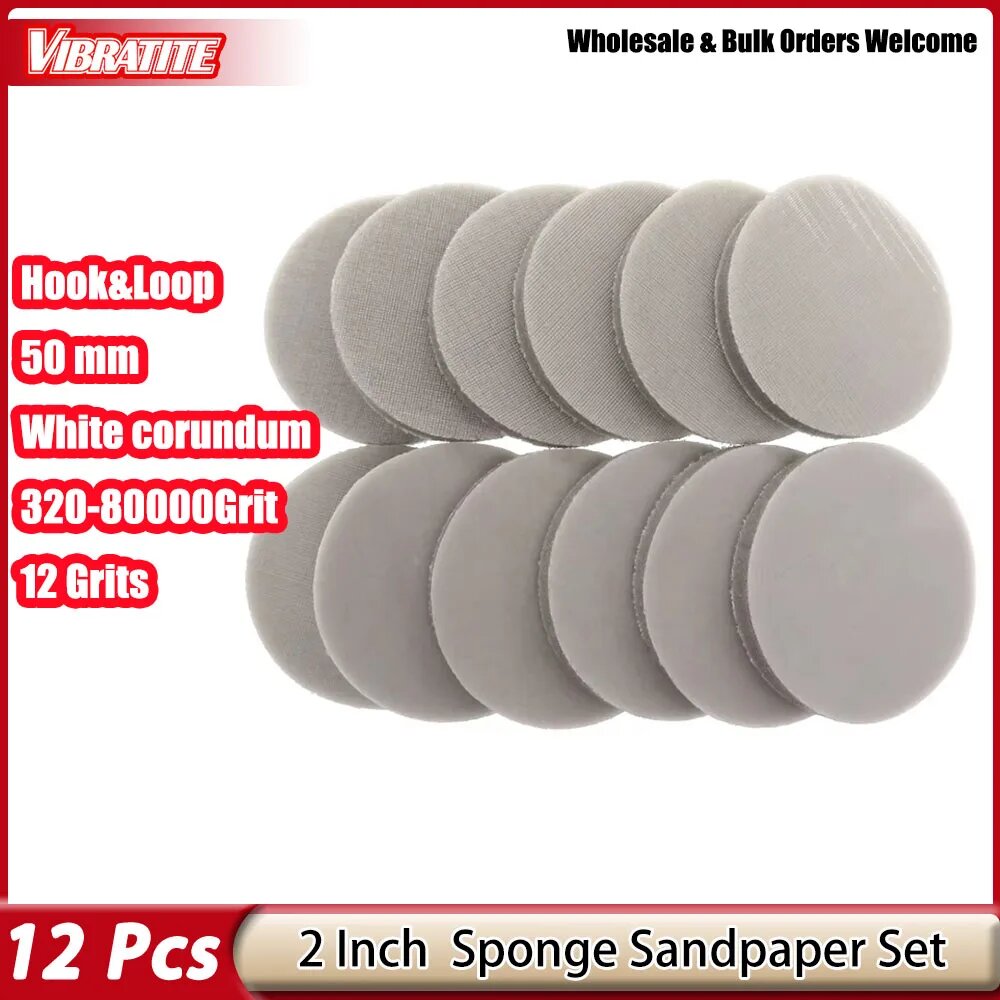 Шлифовальные диски VIBRATITE Trizact Hookit из пеноматериала 320-8000 грит 1500