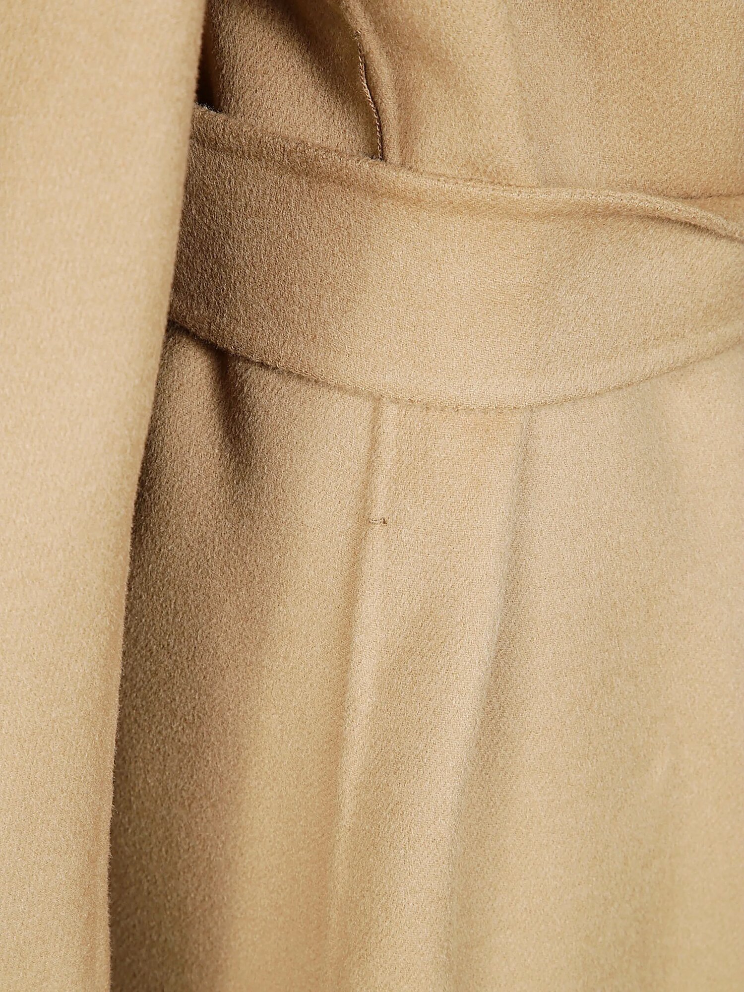 Пальто Max Mara Belted notch-lapels coat, размер 38 — фото 1