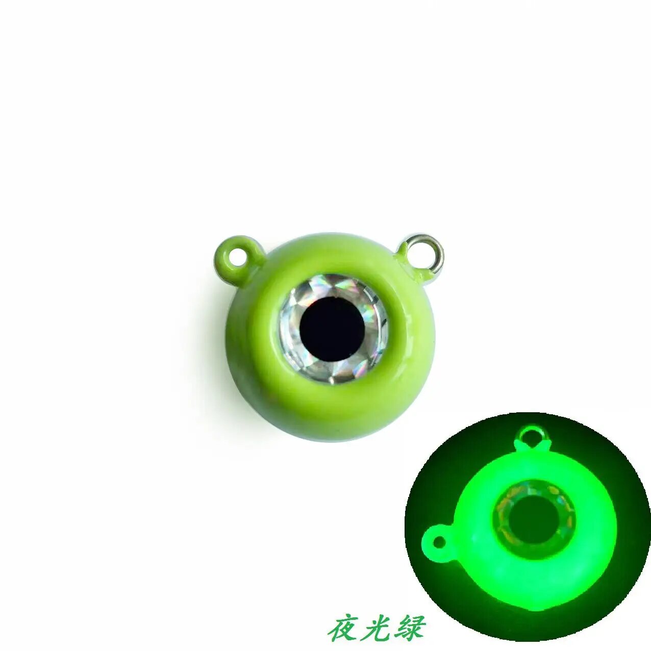 Металлические джиг-головки Inchiku Kabura Pesca 60g80g100g120g150g200g 80g, green-1pc