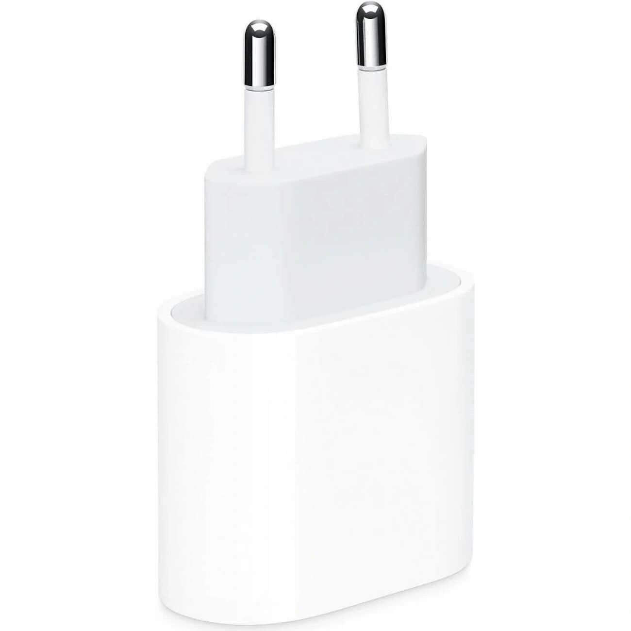 Восстановленное сетевое зарядное устройство Apple USB-C Power Adapter 20W EU plug (MD3J4), отличный