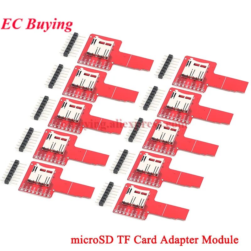 Адаптер Micro SD TF Card Module, 10pcs