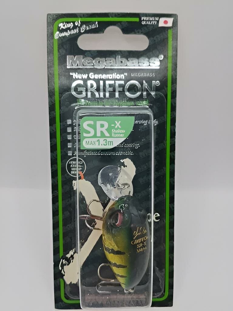 Воблер Megabass GRIFFON SR-X 43мм 8г Крэнк для Щуки Глубина 1.3м Япония