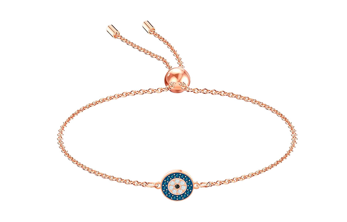Слейв-браслет, кристаллы Swarovski