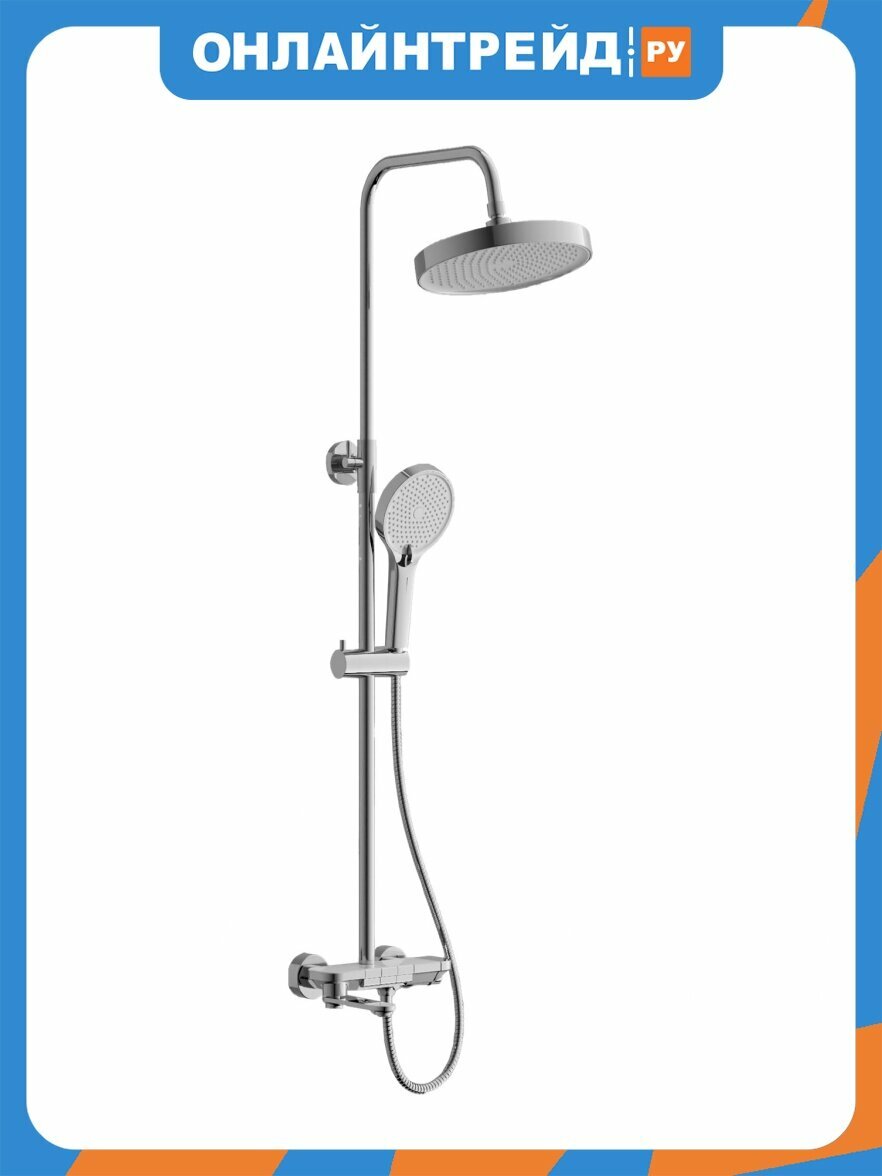 Душевая система Belz B25713, хром