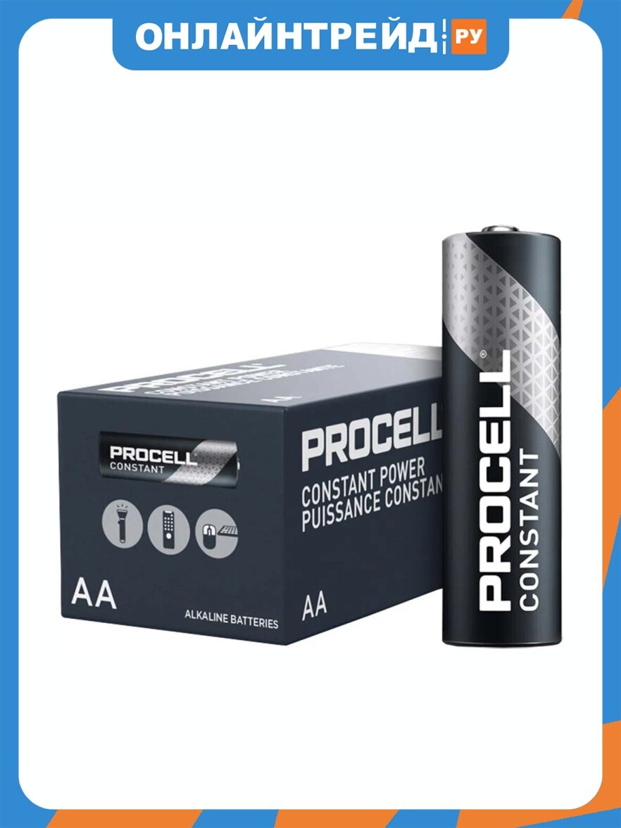 Элемент питания Duracell Procell Constant LR6 AA бл 10