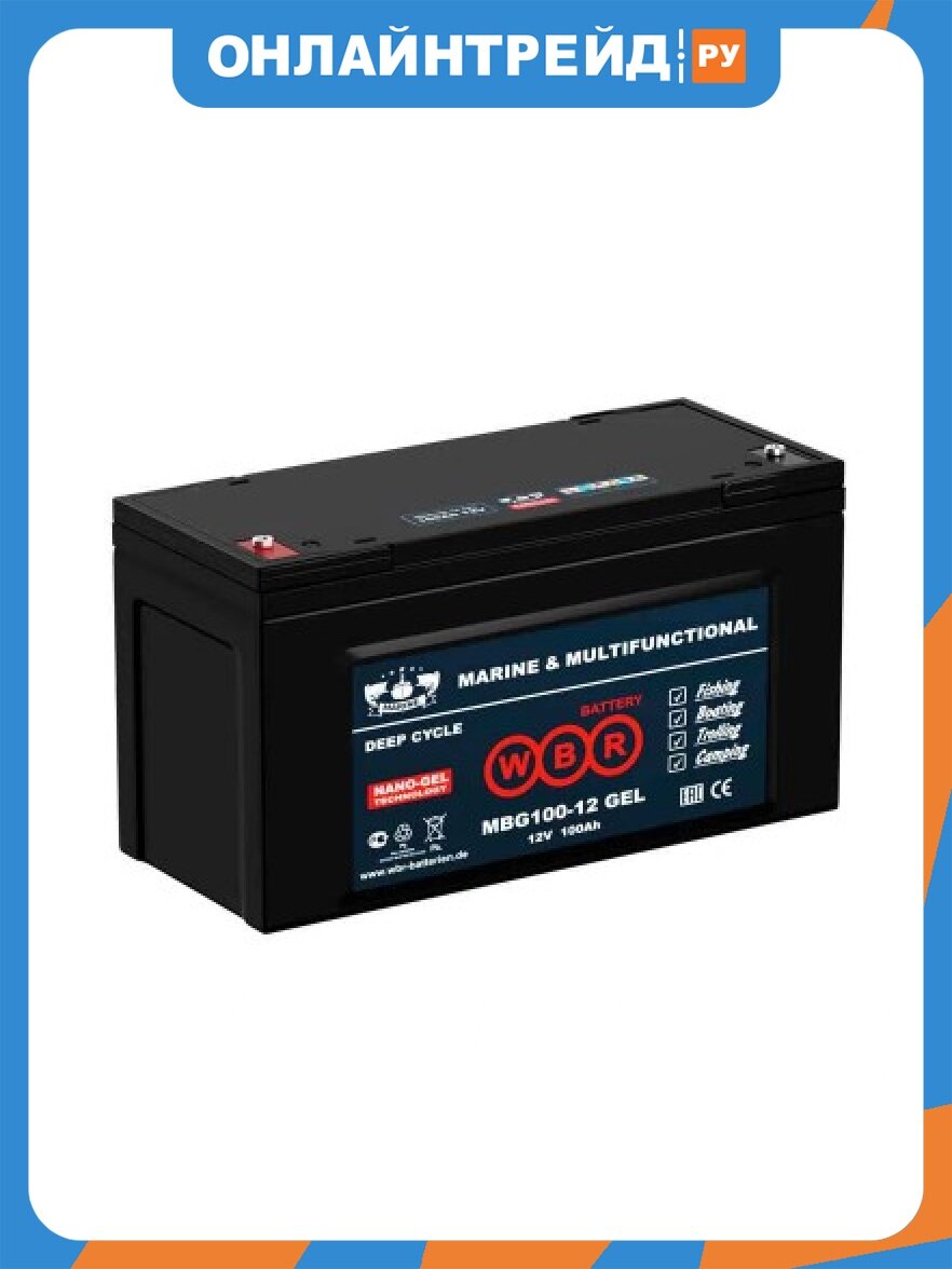 Аккумуляторная батарея для ИБП Wbr MBG100-12