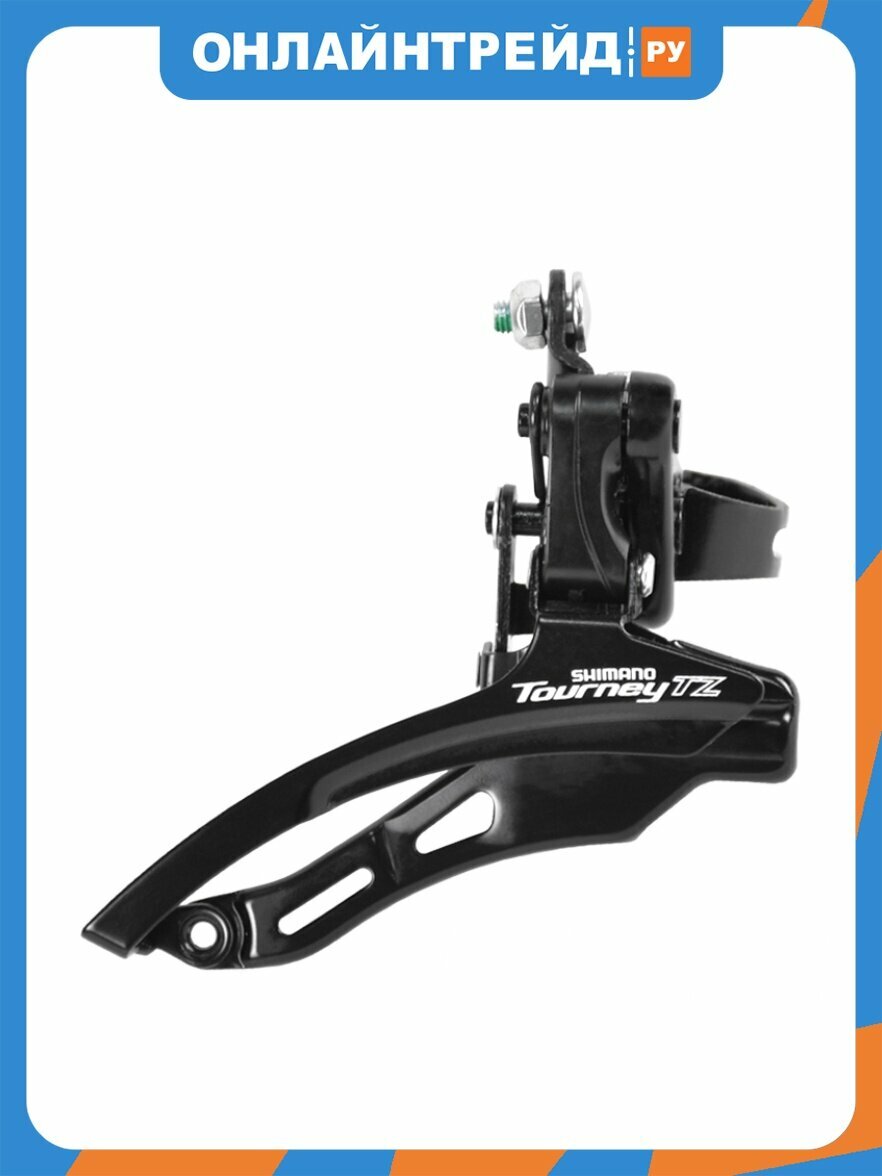 Переключатель передний Shimano Tourney TZ, FD-TZ500DS6 31,8мм,42T, CL:47.5мм, ниж. тяга AFDTZ500DS6