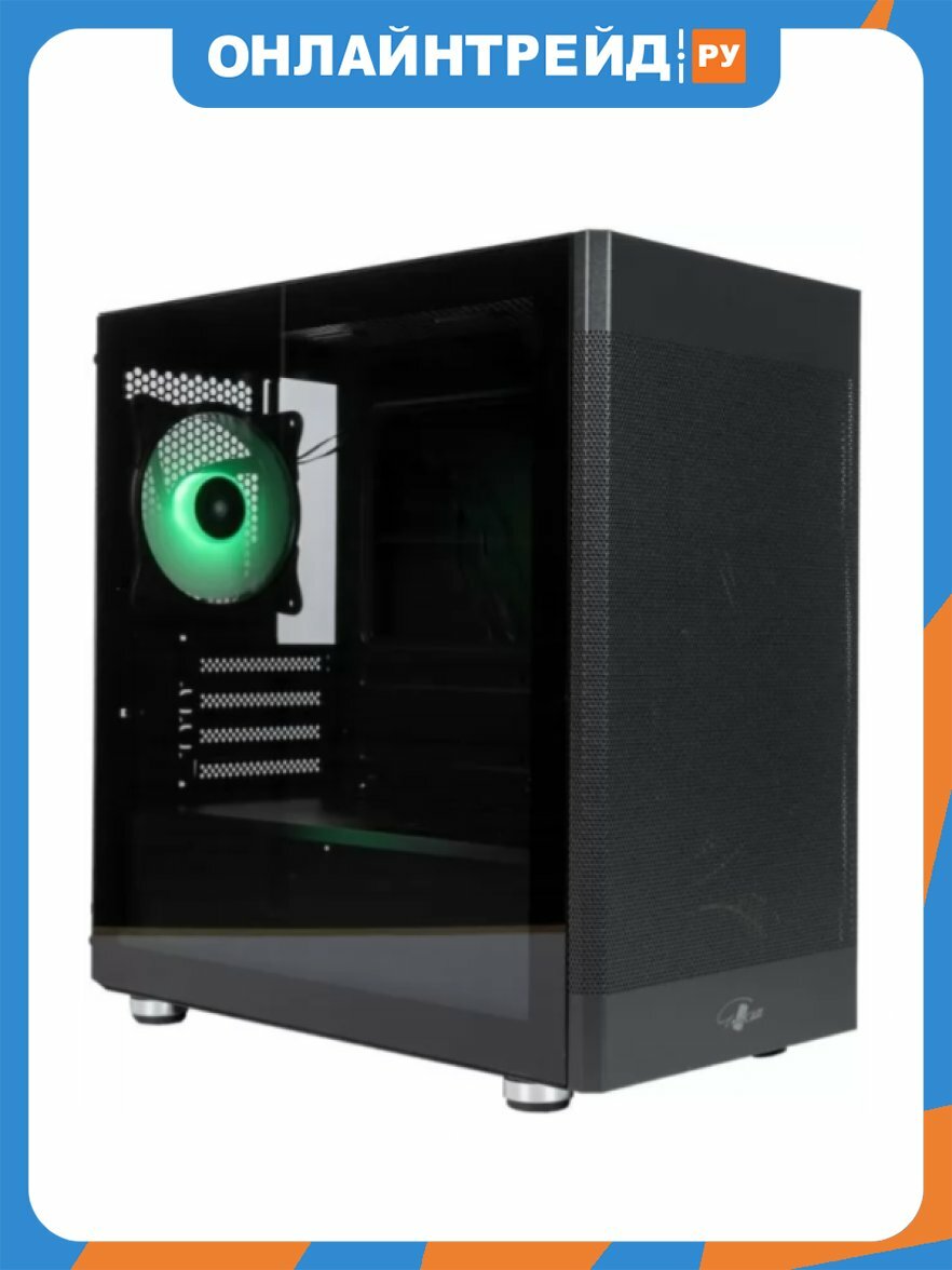 Корпус Eurocase M08 ARGB черный