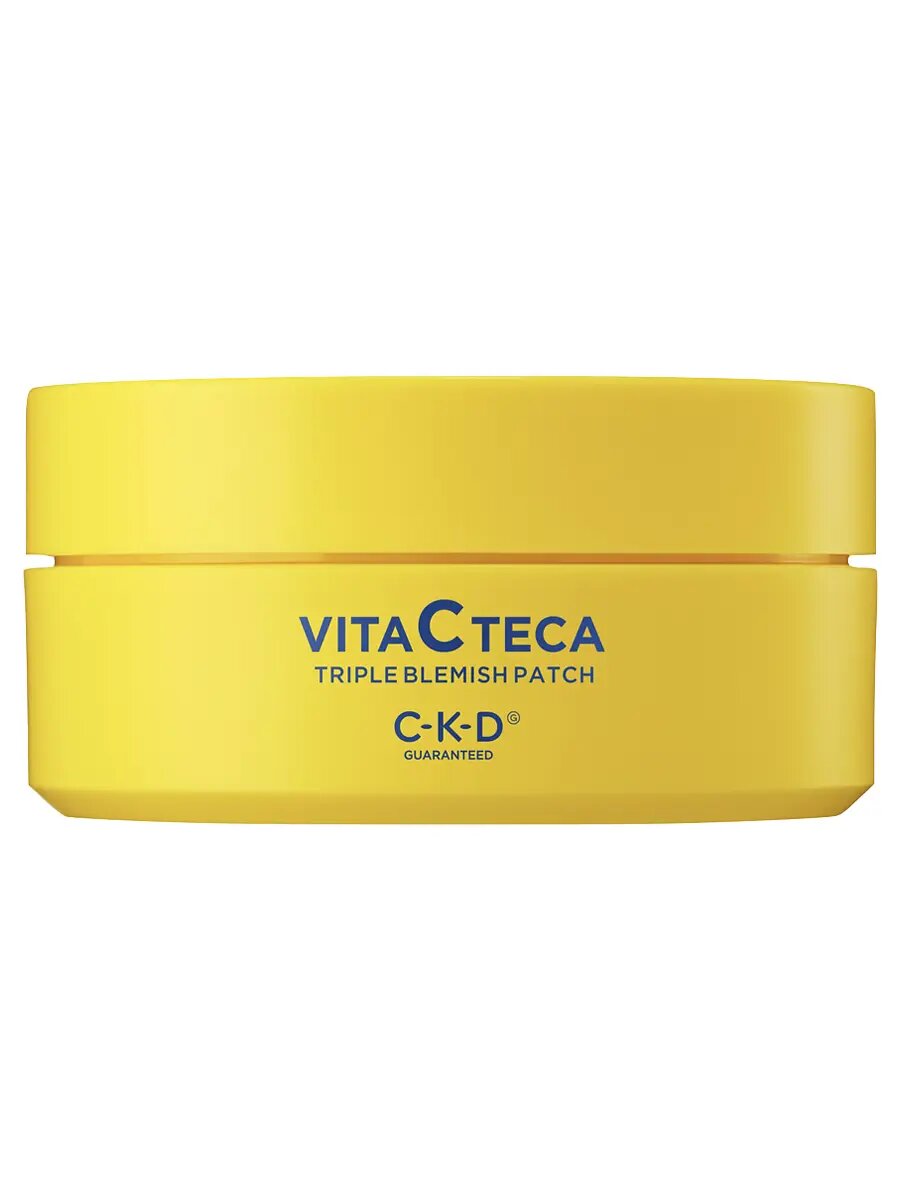 CKD Осветляющие гидрогелевые патчи для глаз с витамином С Vita C Teca Triple Blemish Patch 60 шт