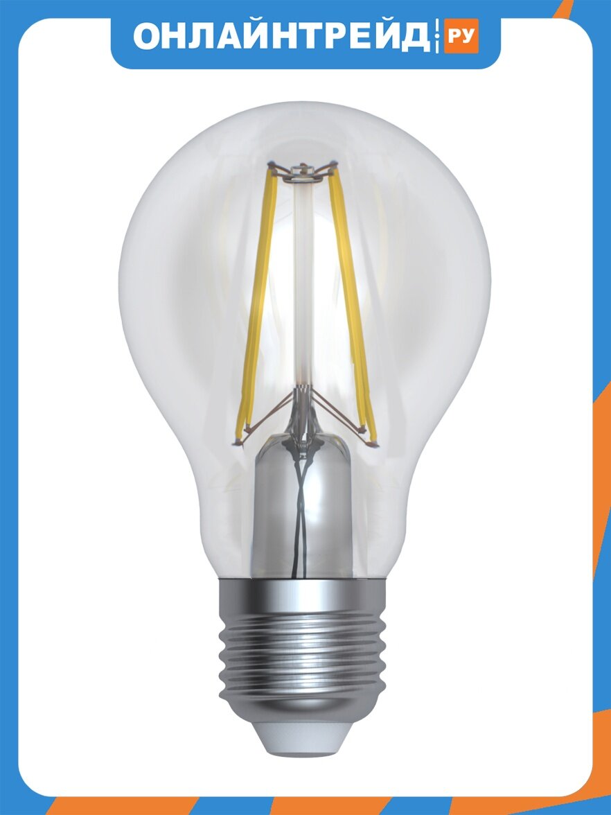 Светодиодная лампа Uniel LED-A60-12W/3000K/E27/CL PLS02WH