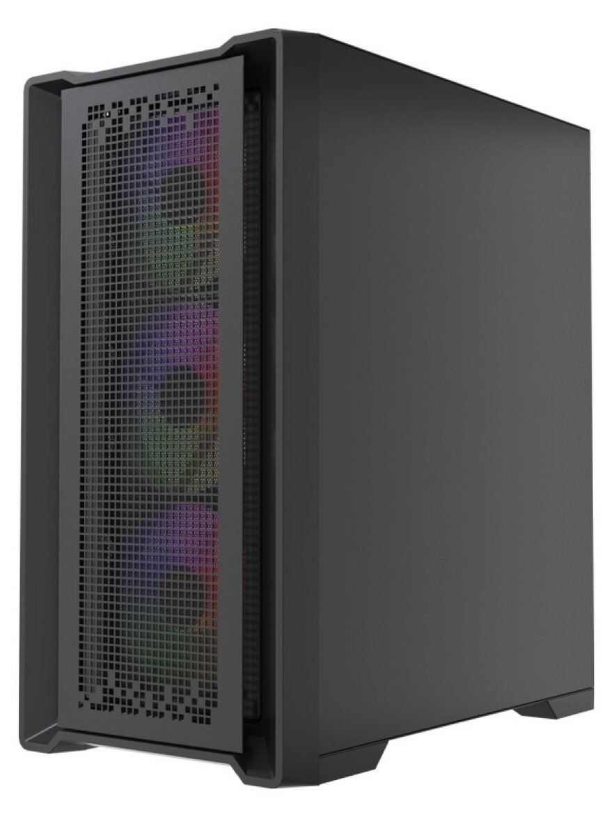 Корпус Powercase ByteFlow Micro Black LE, черный (CAMBFB-A4-LE) — фото 1