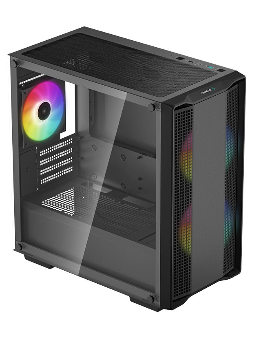 Корпус Deepcool CC360 ARGB, черный — фото 1