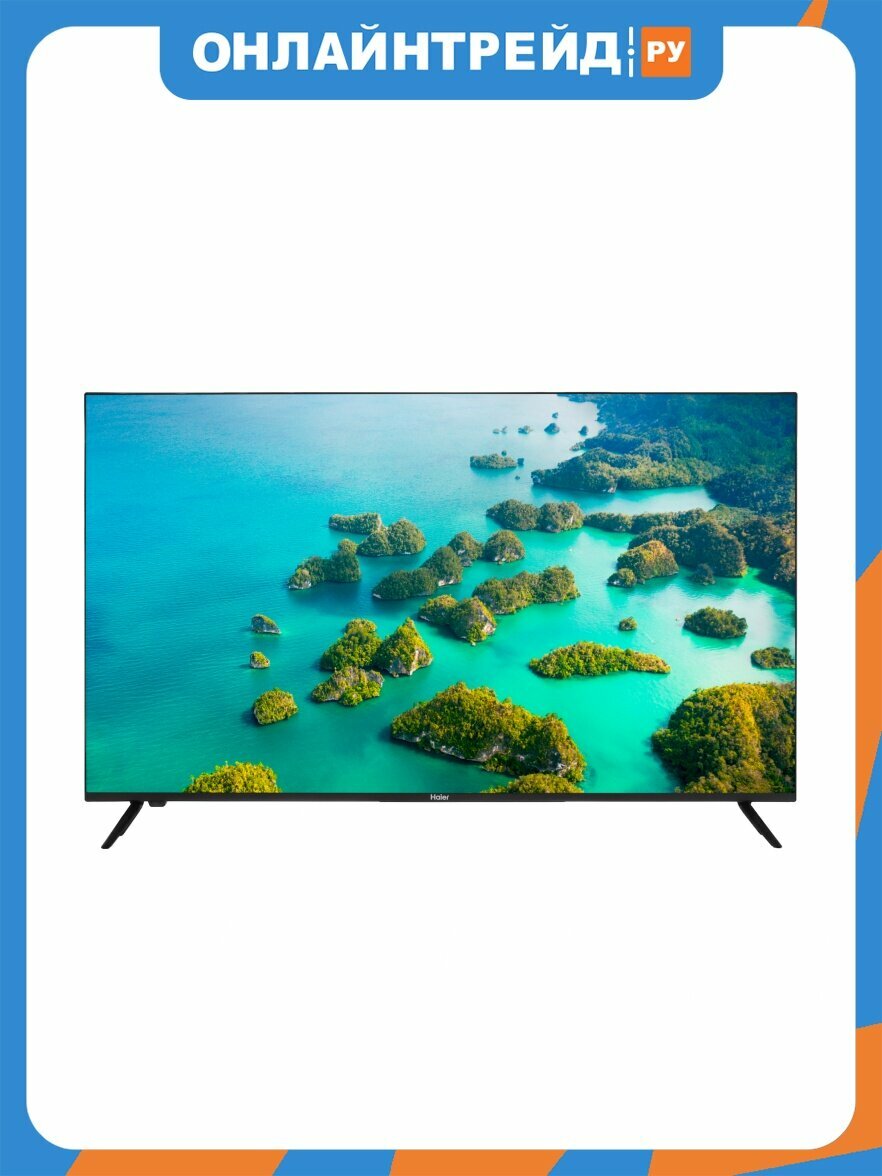 Телевизор Haier 50 LED S2, 4K Ultra HD, Android TV, черный
