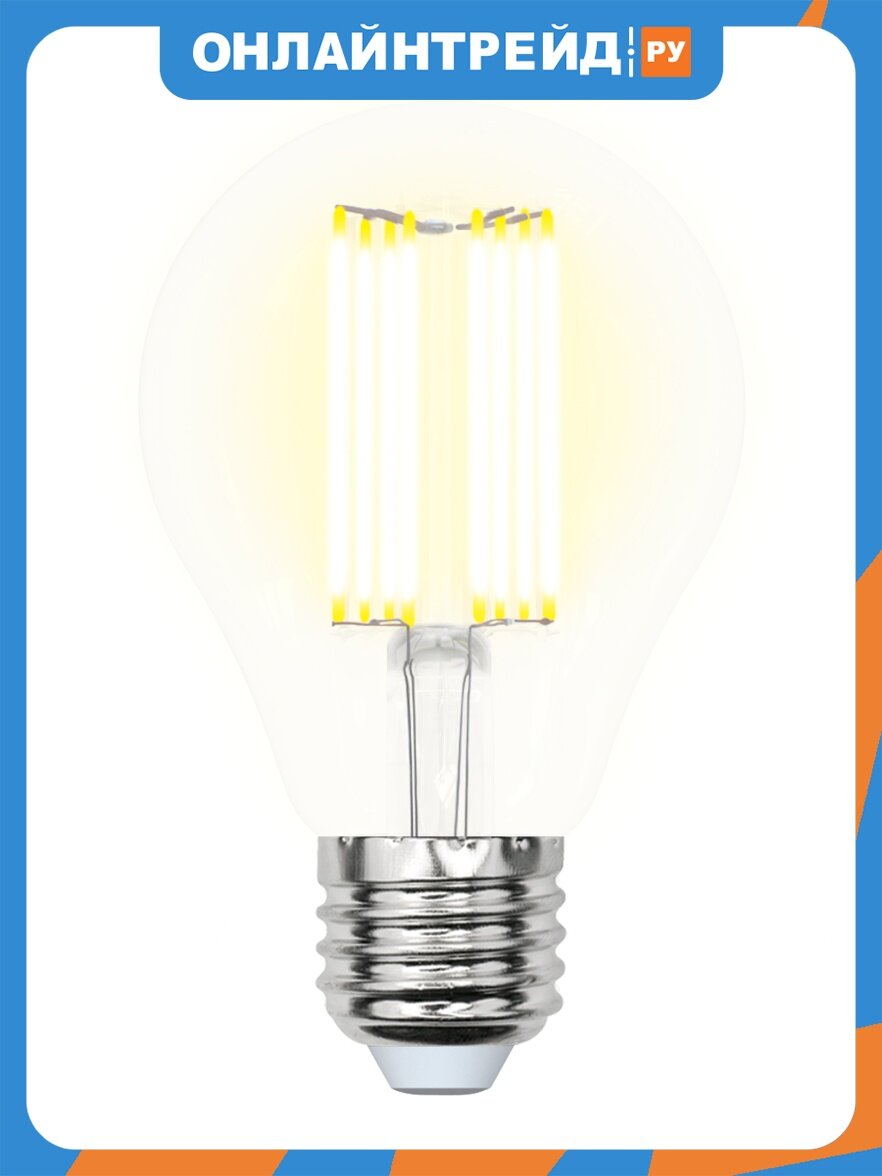 Светодиодная лампа Uniel LED-A70-23W/3000K/E27/CL PLS02WH