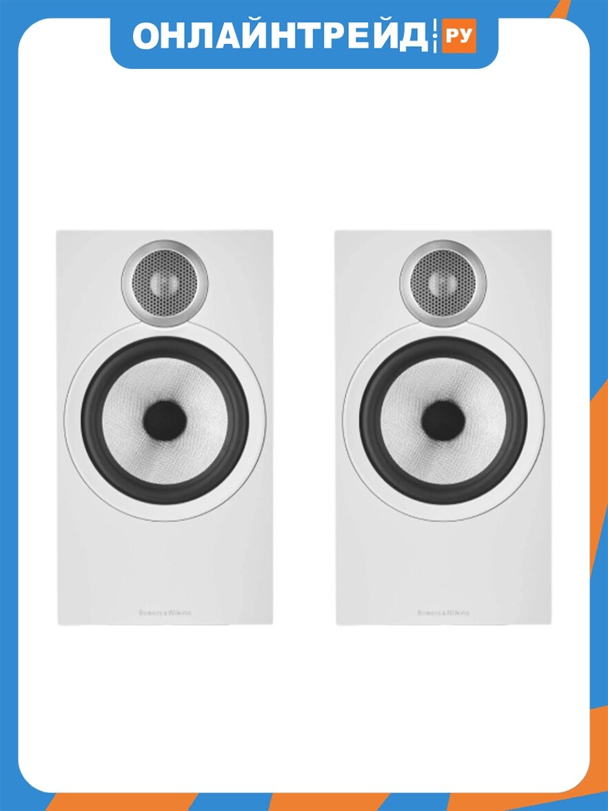 Полочная акустическая система Bowers & Wilkins 606 S3, белый, пара